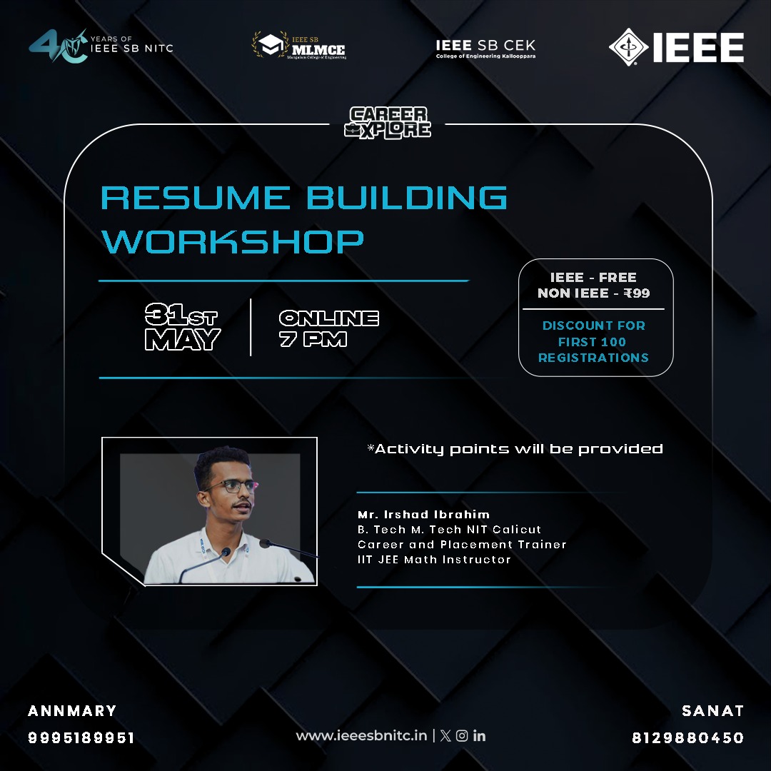 Resume Building Workshop | TiQr Events