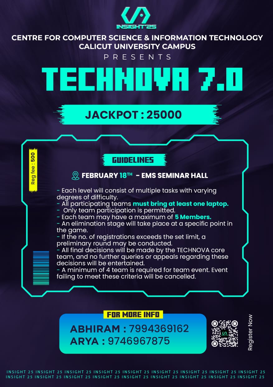 TECHNOVA 7.0 | TiQr Events